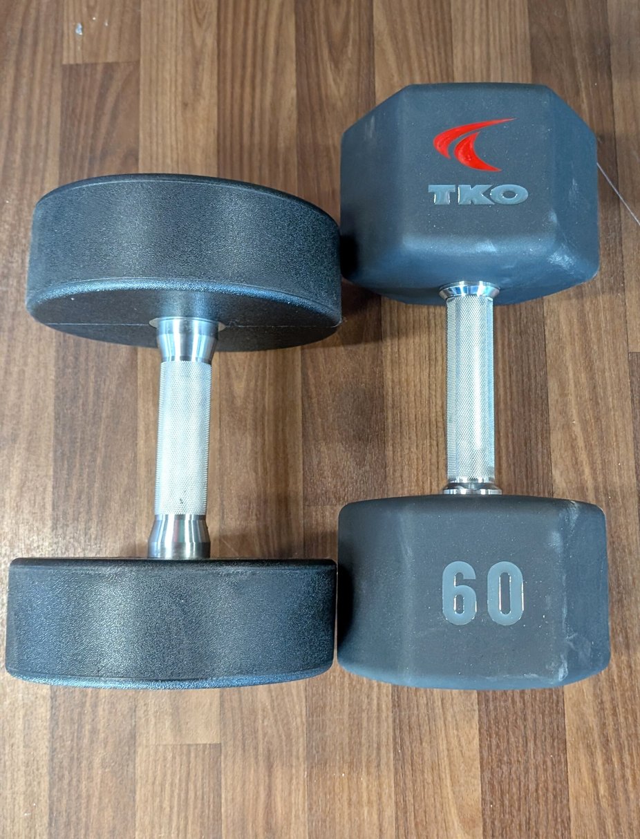 More Musings on Dumbbell Sizing.